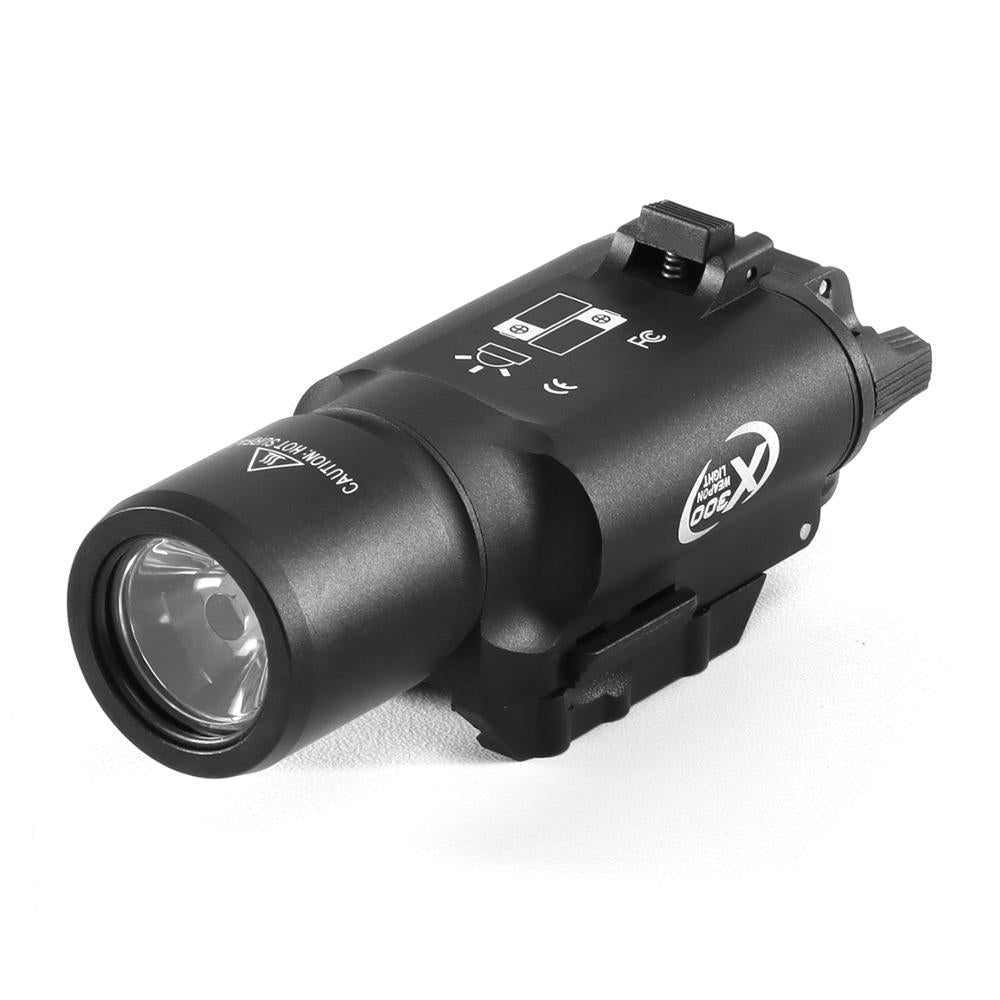 Eminent Tactical X300 Pressure switch LED Flashlight with Picatinny ...