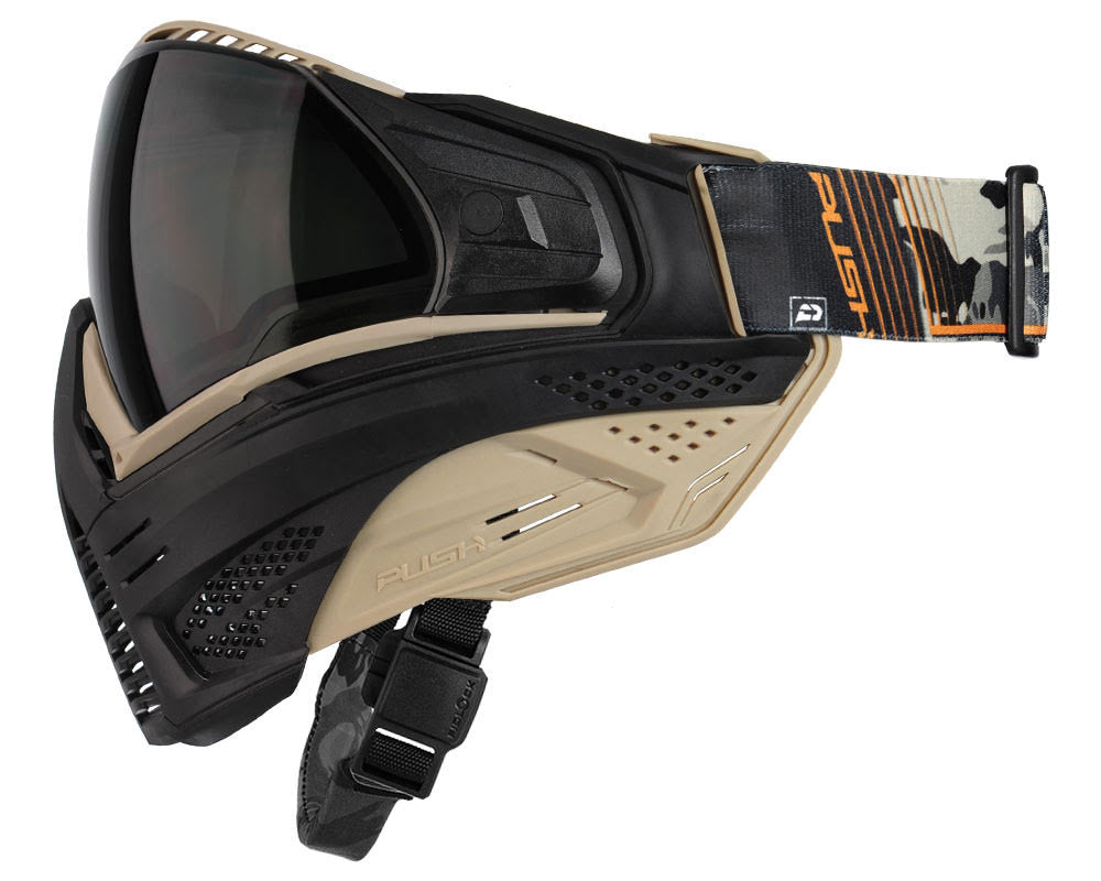 Push Unite Goggles - BLACK TAN | Eminent Paintball And Airsoft